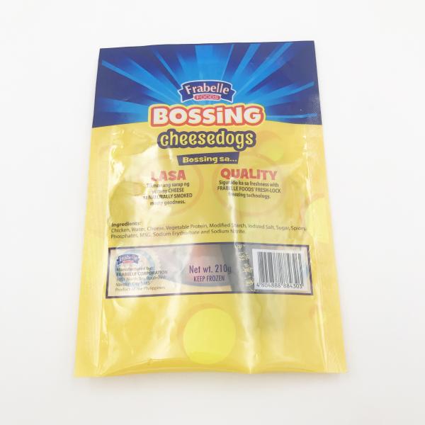 Quality Custom Meat Storage Food Grade Packaging Bags Water Resistant for sale
