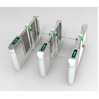 Quality Passenger Flow Systems Turnstiles , Safety Pedestrian Speed Gates Turnstiles for sale