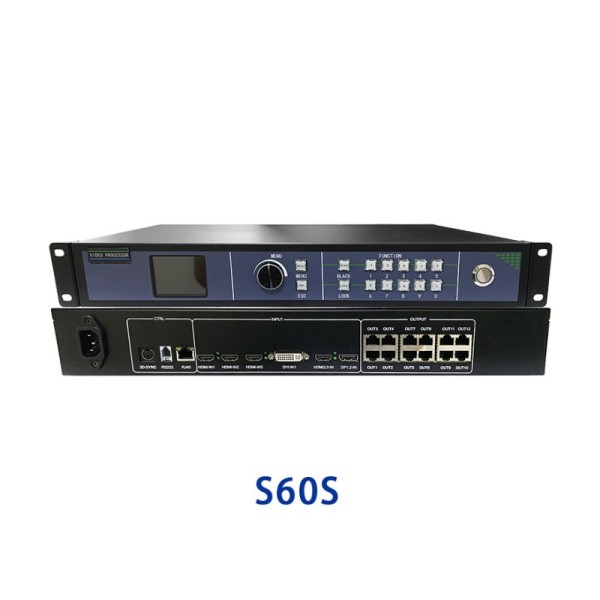 Quality Sysolution 2 In 1 Video Processor S60S12 Ethernet Ports 7.8 Million Pixels 3 HDMI for sale
