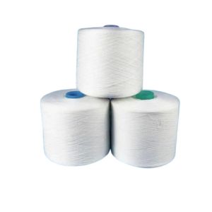Quality 60 / 2， 60 / 3 Ring Spun Polyester Sewing Yarn With High Quality for sale