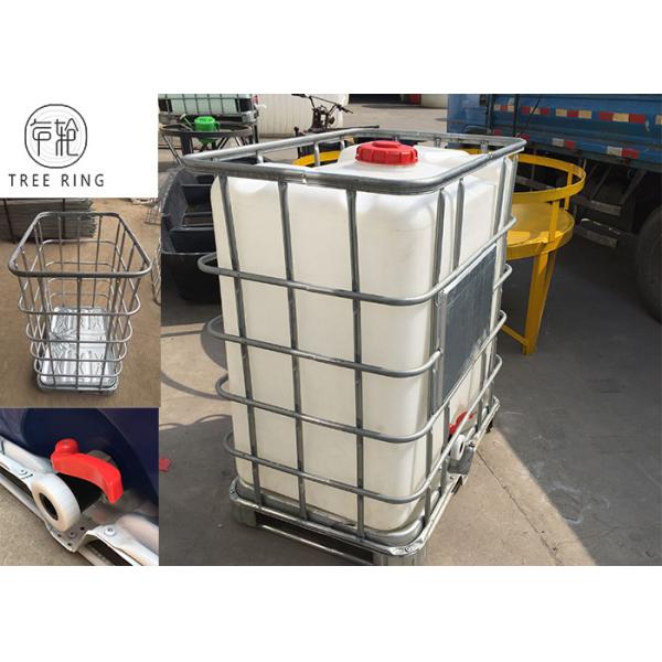 Quality PE 500L Intermediate Bulk Reconditioned Ibc Containers For Chemical Storage for sale