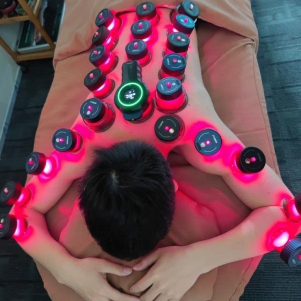 Quality Fitdash ABS PC Cupping Therapy Set 6 Pcs Cellulite Massager Cups Vacuum Therapy Cupping for sale