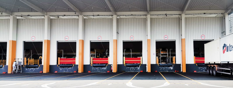 Tough Soft Curtain Safety Barrier Warehouse Gate Anti-Collision Guard