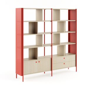 Quality FLEX Multifunction Partition Cabinet Office Cabinet Dividers Sleek And Modern for sale