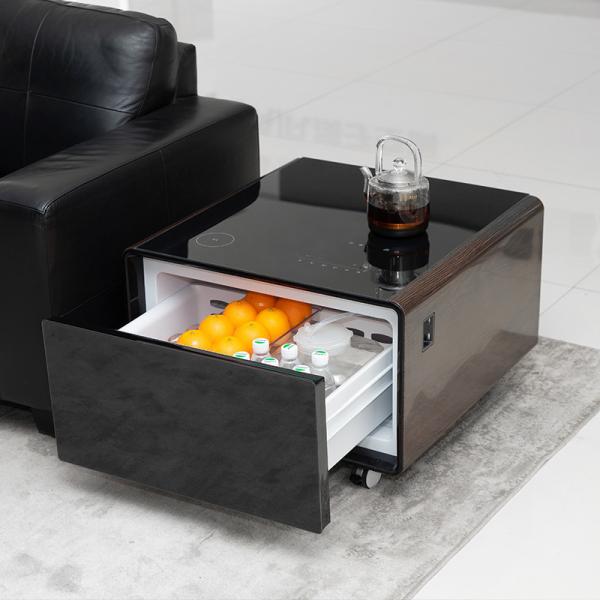 Quality Modernize Your Living Room with This Smart Touch Screen Table Mini Fridge and for sale