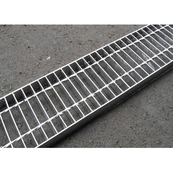 Quality Black / Silver Steel Grating Drain Cover 3mm / 5mm / Custom Thickness for sale