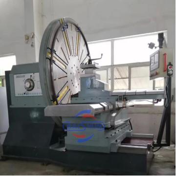 Quality Horizontal CNC Lathe Machine Easily Operation Facing Lathe For Tyre Mold for sale