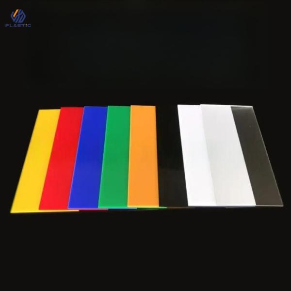 Quality Red Blue Green Multicolor Acrylic Sheets , Cast Acrylic Panels UV Resistance for sale
