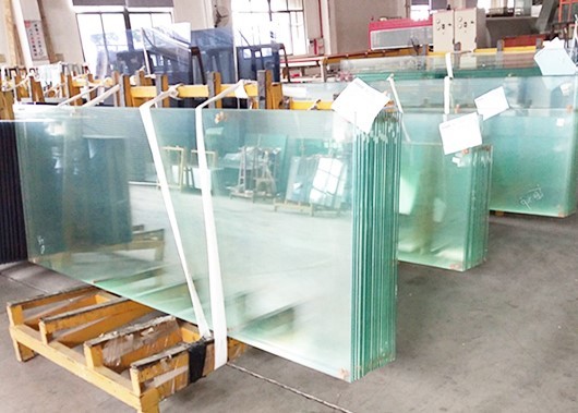 Quality BS6206 Transculant Scratch Resistant Building Tempered Glass Panels for sale
