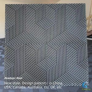 Quality Premium Black Garage Floor Tile PP Rubber Matting For Garage Floor for sale
