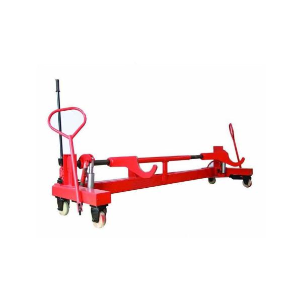 Quality 100mm Textile Warp Beam Trolley Hydraulic Weaving Four Wheel for sale