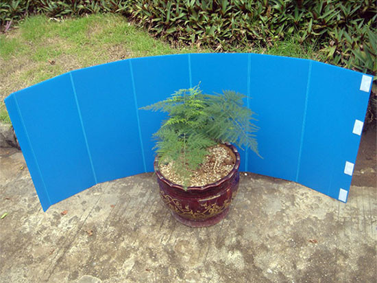 Quality Polygonal Corrugated Plastic Tree Protectors Eco Friendly Weather Proof for sale