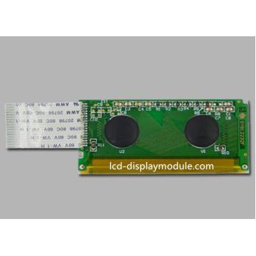 Quality 54.8mm * 19.1mm Viewing Custom LCD Module 122 x 32 Positive Graphic Display for sale