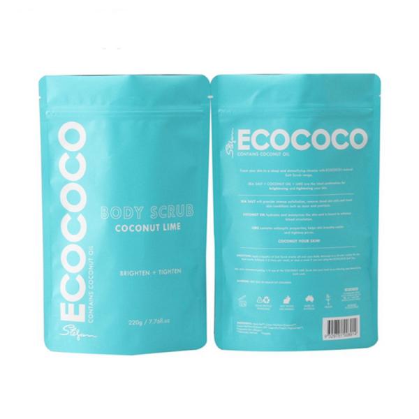 Quality Food Grade 147 Microns Zipper Packaging Pouch For Bun for sale