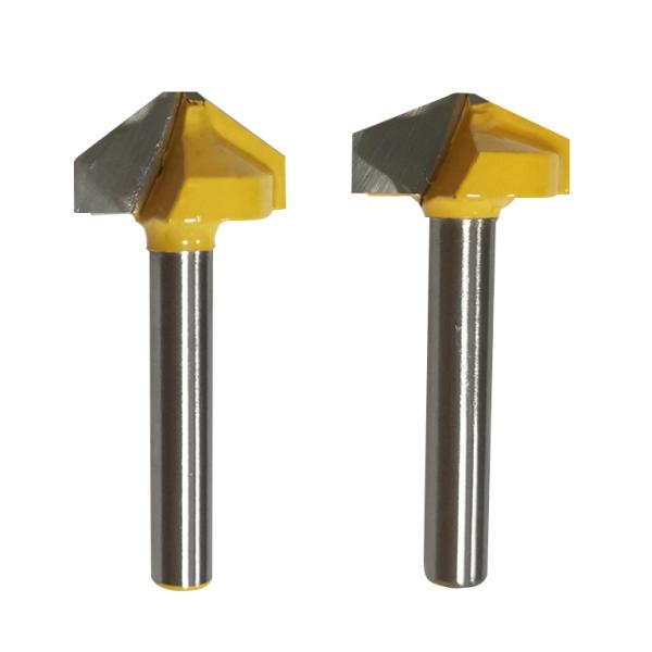 Quality 108 Degree  Cnc Carving Bits 90 Degree  V Groove  Aluminium Cutting Router Bits for sale