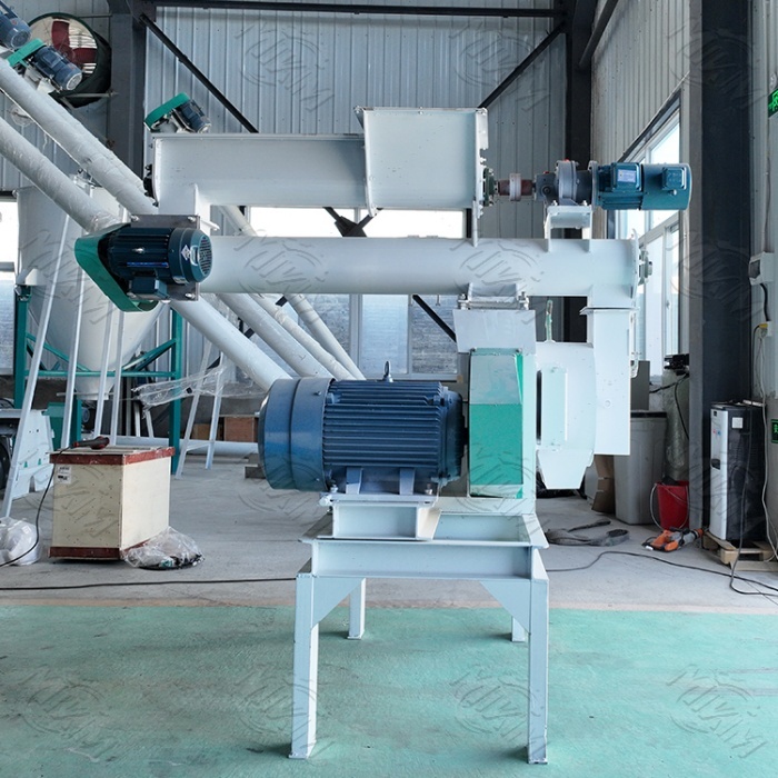 Animal Feed Chicken Pig Poultry Feed Processing Machines Mill Pelletizer Roller Machines