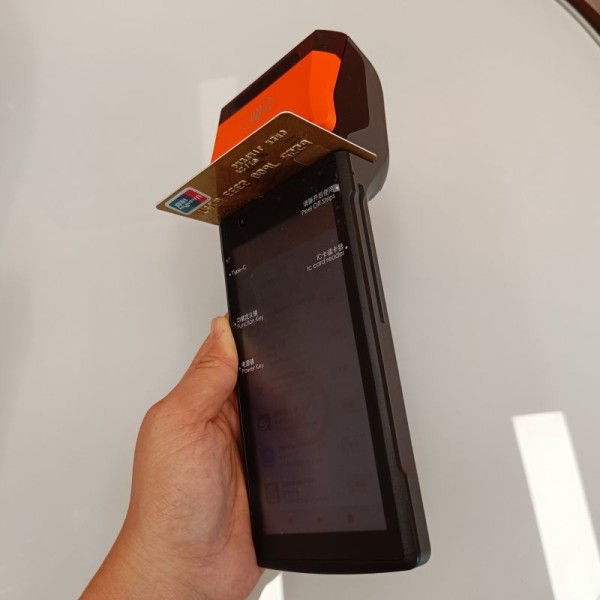Quality Android 11 Portable 4G Smart POS Fingerprint For Payment Collection for sale