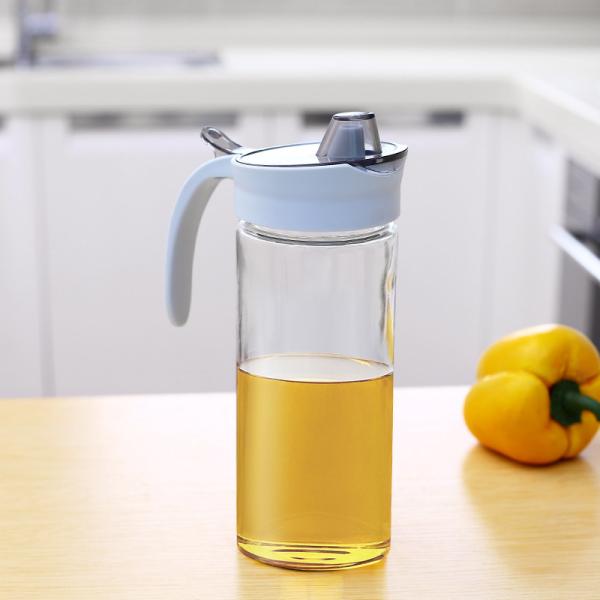 Quality Pot Seasoning Bottle Soy Olive Oil And Vinegar Glass Dispenser for sale