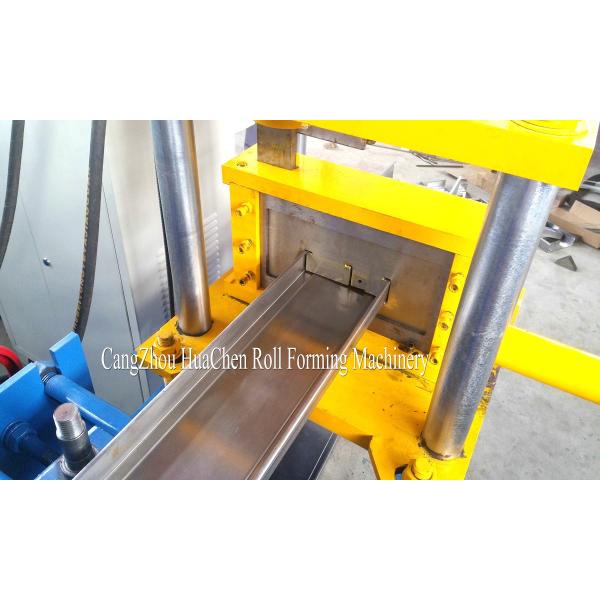 Quality Steel Channel C Purlin Roll Forming Machine 13 Rows Hydraulic control for sale