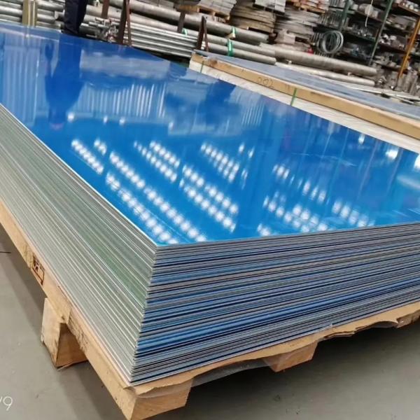 Quality 7075 Grade Mirro Surface Aluminum Sheet Plate 1219mm Width for sale