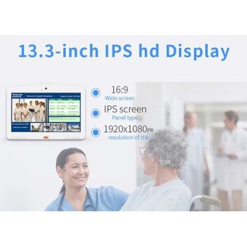 Quality LCD IPS Panel Digital Signage Tablet , Digital Signage For Hospital for sale