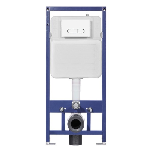 Quality HDPE Concealed Toilet Cistern Rectangular Shape And Ceramic Disc Mechanism for sale