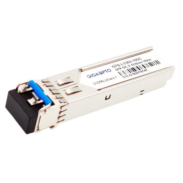 Quality 155Mbps SFP OC-3/STM-1 IR-1 15km 1310nm Duplex LC SMF DOM Transceiver Module for sale