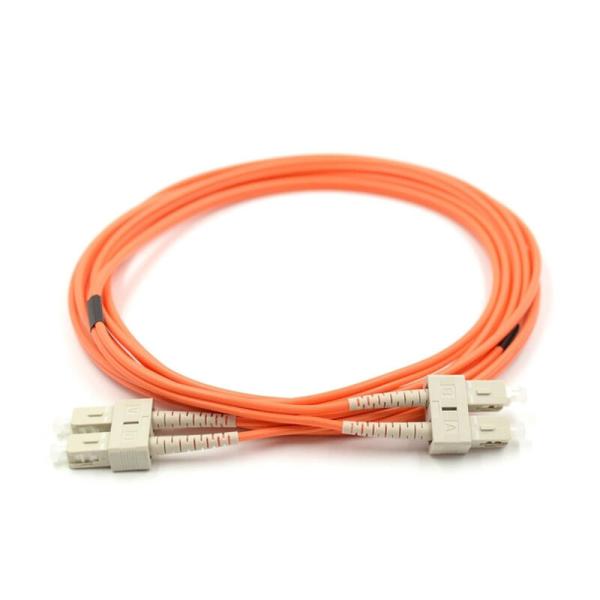 Quality SC To SC 3mm Duplex Optical Fiber Patch Cord G655 IEC617544 for sale