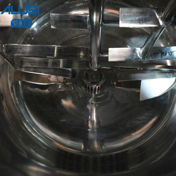 Quality 500L Small Liquid Soap Making Machine Liquid Detergent Mixer Shampoo Mixing for sale