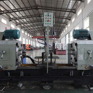 Quality Flexible Double Side Drilling Machine For Multi Hole Processing In Valve Pipe for sale