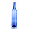 china BPA Free Glass Wine Bottle Black Brown Blue Riesling Bottle 500ml 750 Ml