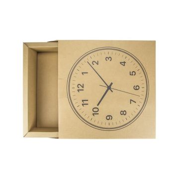 Quality Degradable Clock design Kraft Corrugated Mailers Packaging Box for sale
