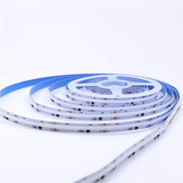 Quality RGB COB LED Light Strip Addressable 12V 720 Light/Meter 2811IC Color Flexible for sale