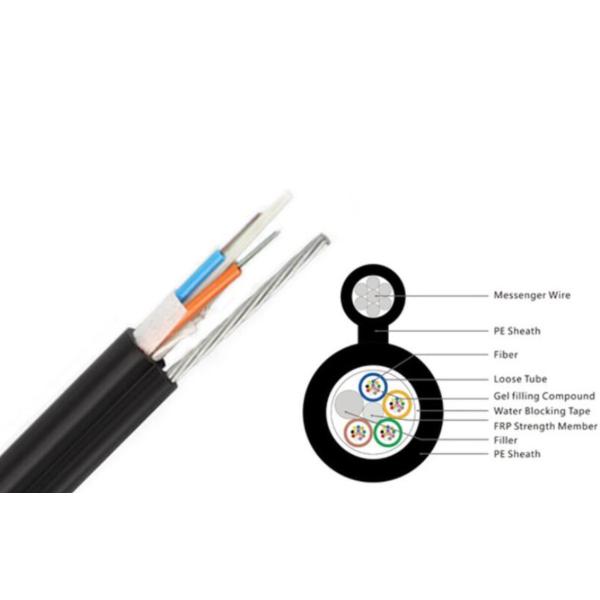 Quality GYFTC8Y Non Metallic Self Supporting Aerial Figure 8 Fiber Optic Cable for sale
