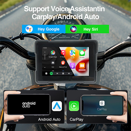 Quality 5 Inch Waterproof Motorcycle Navigator Device , Portable Car GPS Navigation for sale