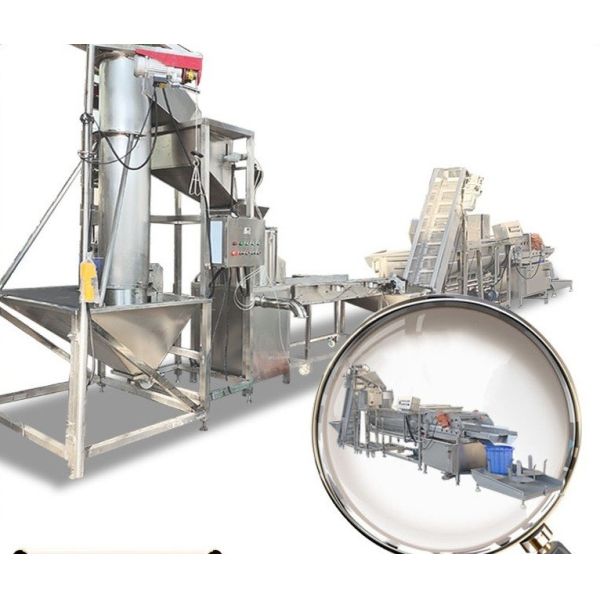 Quality Potato Chip Fryer Processing Line Equipment Customization for Consistent for sale