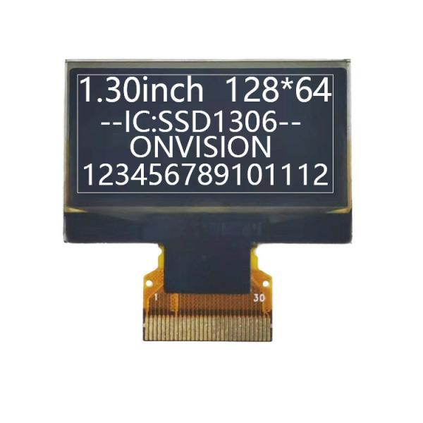 Quality 1.3 Inch I2C OLED Display Module White Color 128x64 Resolution SH1106 for sale