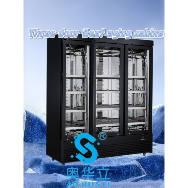 Quality PSG-30SZ/PSG-30XZ  Air-cooled Three Door Beef Aging Cabinet Beef Is More Nutritious 0℃~～5℃ for sale