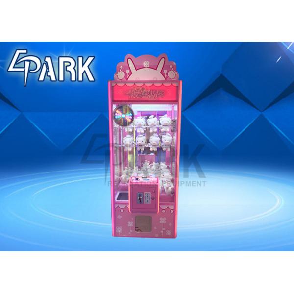 Quality Game Center Crane Game Machine / Claw Stuffed Animal Machine for sale