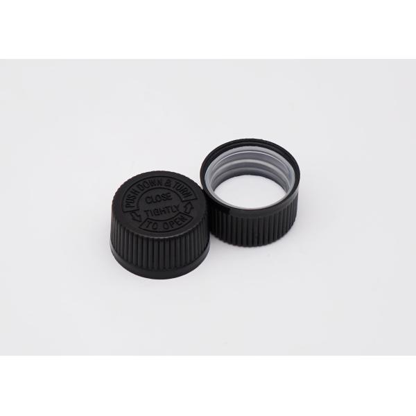Quality 18mm CRC Medicine Bottle Child Resistant Closure Non Spill Sealing for sale