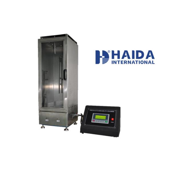 Quality SUS304 Safety Fabric Flammability Testing Machine CE Approval for sale