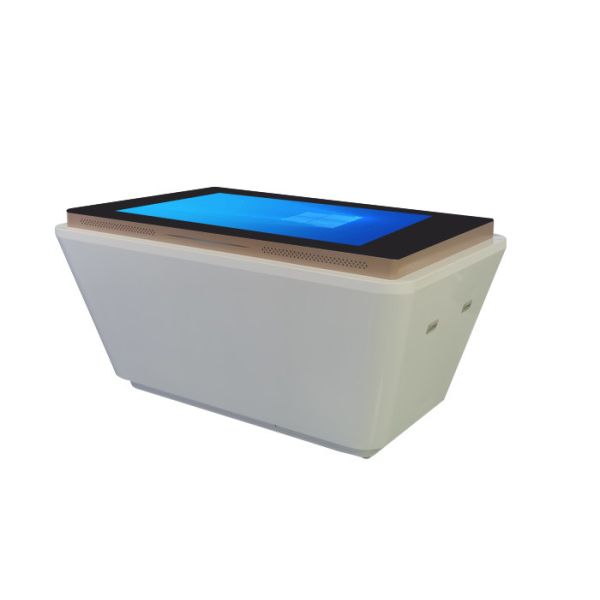 Quality 55 Inch Windows LCD Touch Screen Monitor Display Game Table, Golden Object for sale