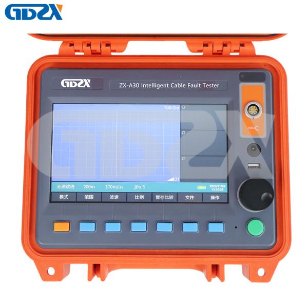 Quality ZX-A30 35KV 60KM Multiple Pulse Power Cable Fault Locator Fully Intelligent for sale