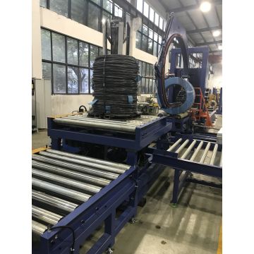 Quality Wire Coils Compacting Automatic Wrapping Machine LLDPE Film for sale
