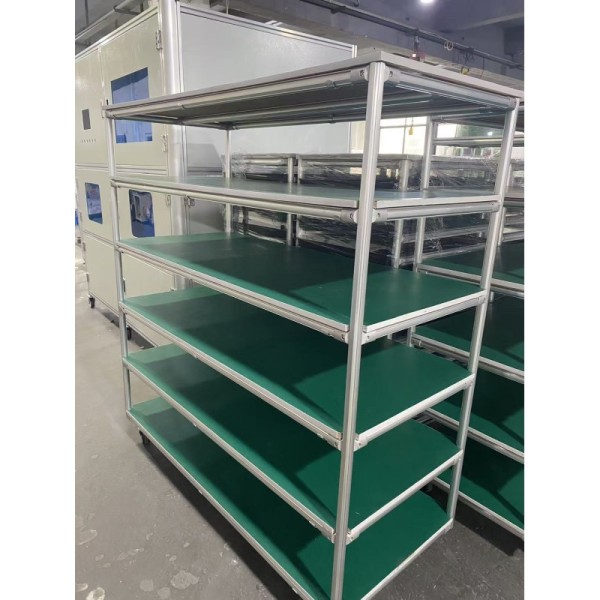 Quality Robust Pipe Workbench with Aluminum Alloy Tubes and Connectors Offering 100 to 120kg Load Capacity and Removable Custom Shelves for Versatile for sale