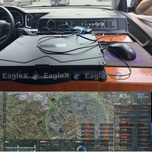 Quality In-Car Anti FPV Vehicle-Mounted Drone Jammer Device For Defense Killer Blocker for sale