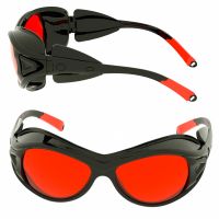 Quality Best Seller CE EN207 Ansi Z87 Red Light Therapy Eye Protection Tanning Glasses for sale