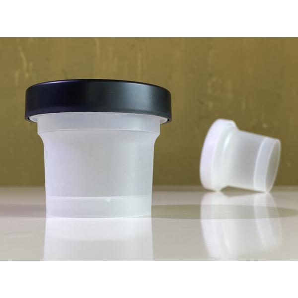 Quality 100ml Cream Jar Cosmetic Packaging 60mm Total Height for sale