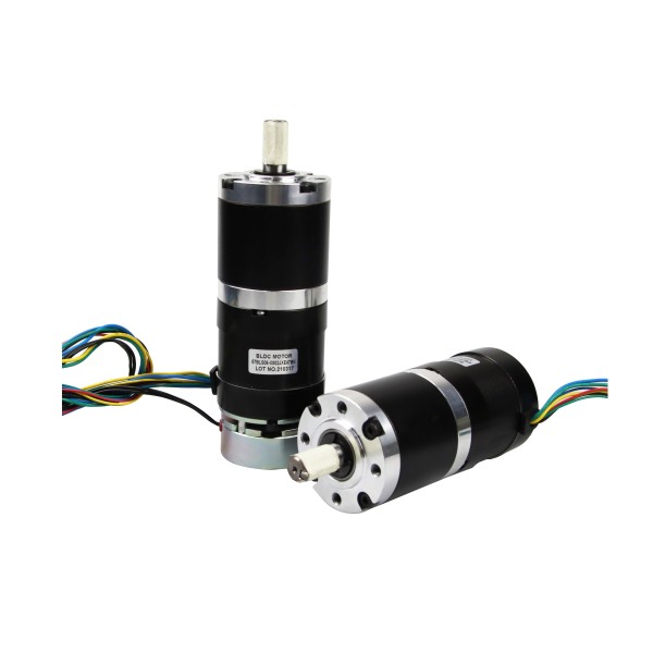 Quality 3 Phase 4 Poles 24v 35w Geared Brushless Motor With Brake for sale