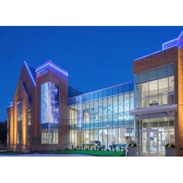 Quality Glass Advertising Led Display Screen Ultra Thin Light Weight For Buildings for sale